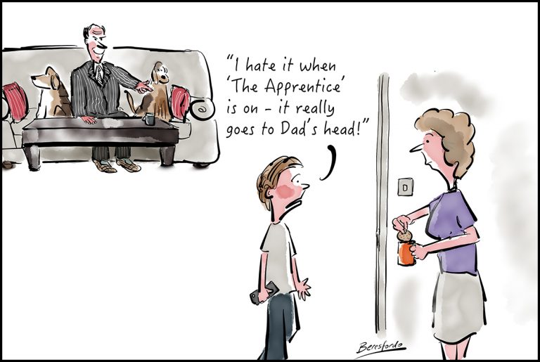 It's "The Apprentice" again!