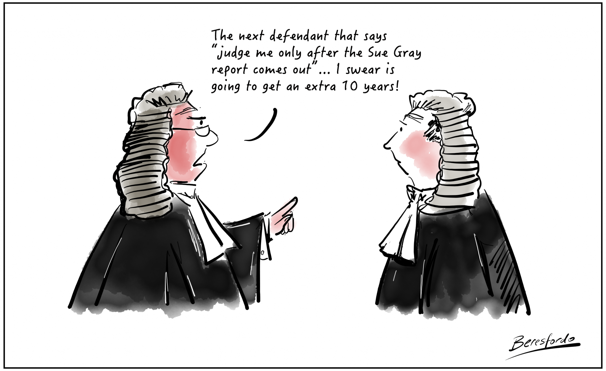 Judges with a Sue Gray problem
